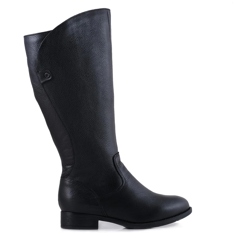 Froggie 12378 62 Black Leather Boots - ChicShoetique